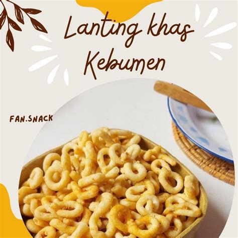Jual Lanting Bumbu Khas Kebumen 1 Ball Isi 10 Pcs Lanting Pedas Manis