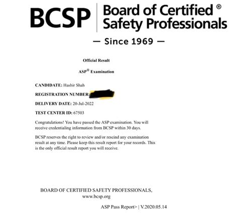 Hashir Ali Shah Csp® On Linkedin Asp Bcsp Safety Safety2022 69