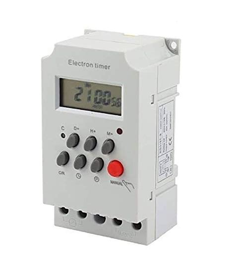 Plastic Digital Electronic Timer Switch Color White At Rs 400 In
