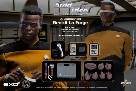 Star Trek The Next Generation Lt Commander Geordi La Forge Figure