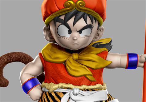 Gohan Monkey King Cgtrader