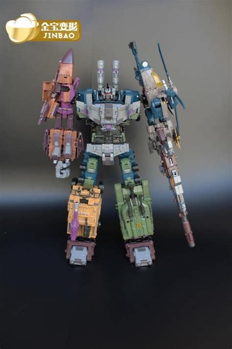 Jinbao Jin Bao Combiner Devastator Bruticus Predaking V2 Transformers Oversized Gravity Builder