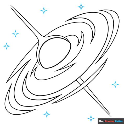 How To Draw A Black Hole Really Easy Drawing Tutorial NBKomputer