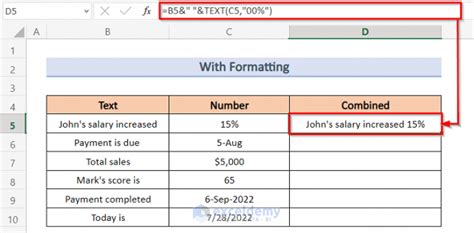 How To Combine Text And Number In Excel 4 Suitable Ways