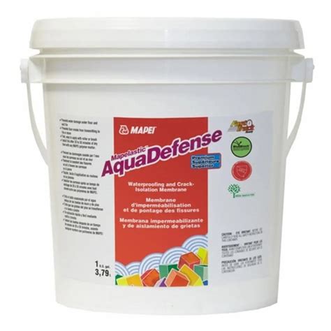 Mapelastic Aquadefense Waterproofing Membrane 1 Gallon Professional