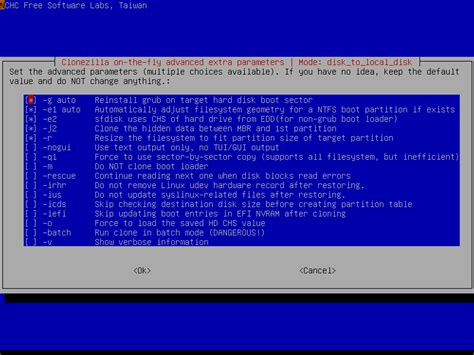 Clonezilla Destination Disk Is Too Small Fixed Now