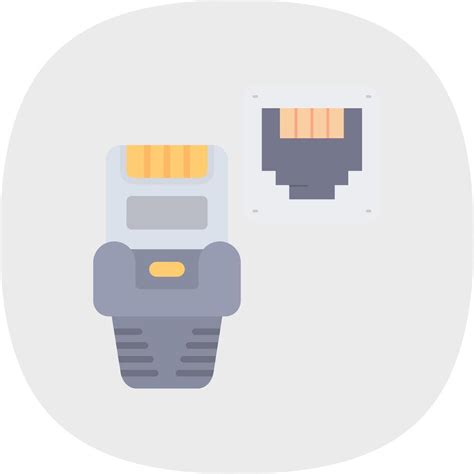 Ethernet Flat Curve Icon 41685283 Vector Art At Vecteezy