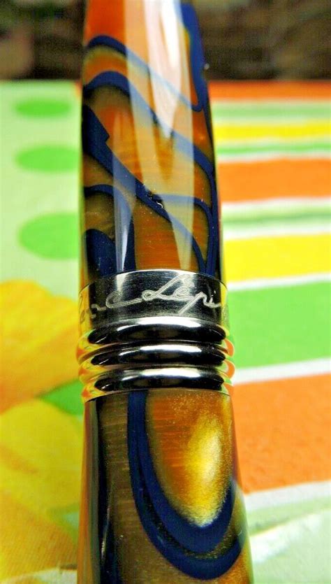 Jean Pierre Lepine Marbled Body 18kt M Mint Pocket Size France