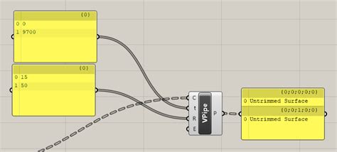 random values for a vpipe grasshopper componement grasshopper