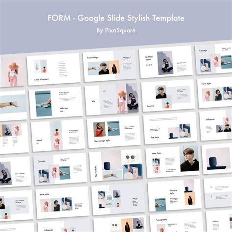 FORM Google Slide Stylish Template MasterBundles
