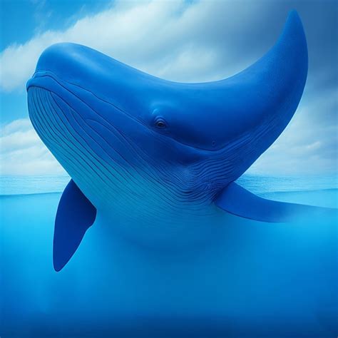 Premium Ai Image A Big Unique Shaped Blue Whale Premium Ai Image A Big Unique Shaped Blue Whale
