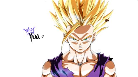 Gohan Ssj2 Render By Kou By Koudesings On Deviantart