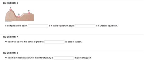 Solved In The Figure Above Object Is In Stable