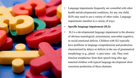 Applications Of Icf In Language Disorders Pptx