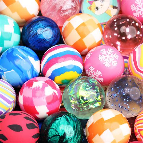 Bouncy Balls Assorted Bulk Toys Pack 25psc 1 Inch 25mm Super Ball For