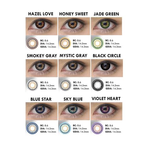 Tinted Toric Contact Lenses