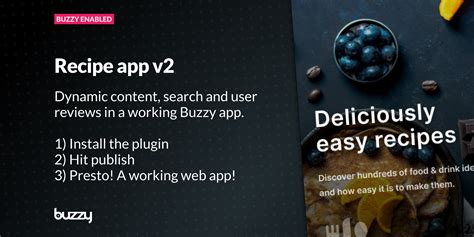 Buzzy Ai Demo Recipe App Figma