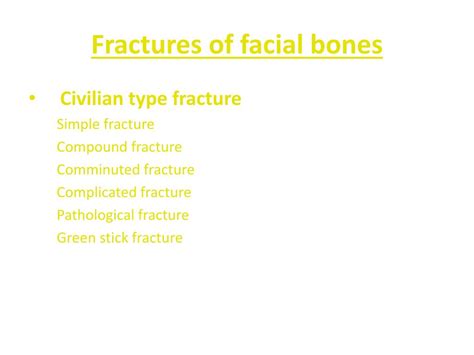 PPT FACIAL INJURIES PowerPoint Presentation Free Download ID