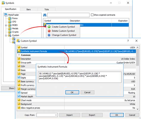 metatrader 5 build 1730 projects in metaeditor and synthetic financial instruments release notes