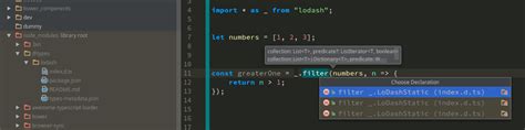 howto configure intellij webstorm for typescript development
