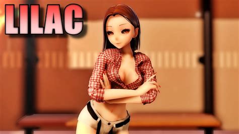 [mmd Dl] Iu Lilac 라일락 Youtube