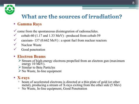 Irradiation Preservation Of Foodspptx