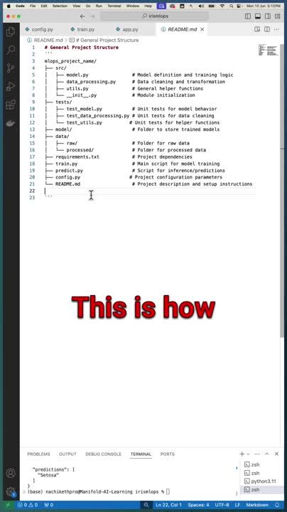 Video Manifold Ai Learning On Linkedin Mlops Project Structure Guide