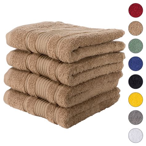 4 Piece Hand Towels Set 100 Turkish Cotton Spa And Hotel Towels