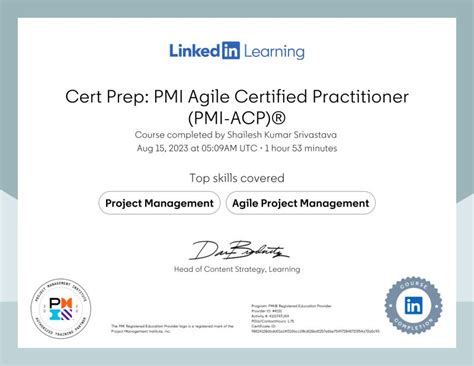 Shailesh Kumar Srivastava On Linkedin Certificate Of Completion