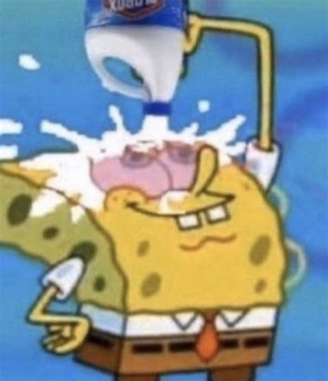 Spongebob Washing Eyes Sticker Artofit