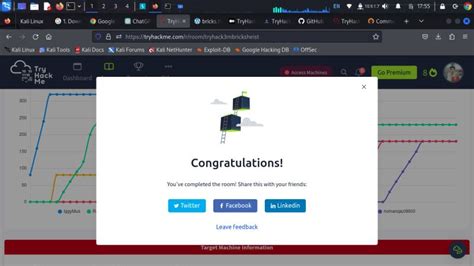Mr Noman On Linkedin Tryhack3m Bricks Heist Crack The Code Command The Exploit Dive Into The