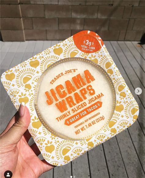 Trader Joes New Jicama Wraps Trader Joes Products Trader Joes