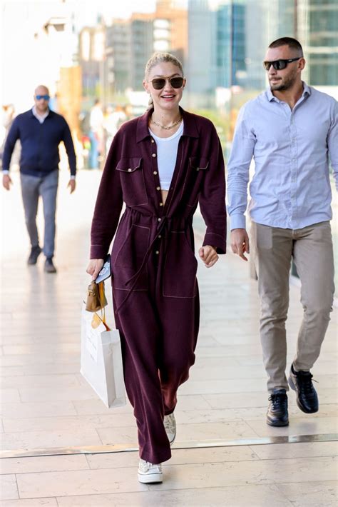 Gigi Hadid Out At Milan Fashion Week Hawtcelebs