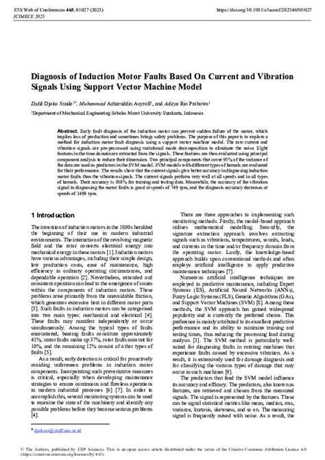 pdf diagnosis of induction motor faults based on current and