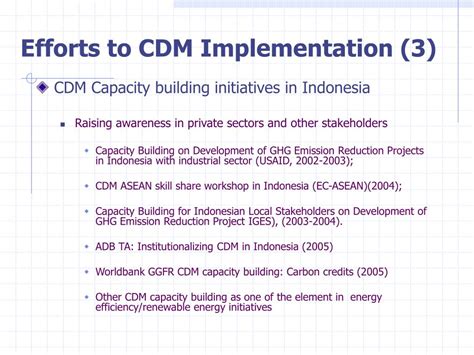 Ppt Challenges Of Cdm Implementation In Indonesia Powerpoint Presentation Id 3627284