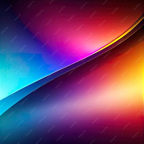 Premium Photo Abstract Wave Gradient Background Digital Illustration