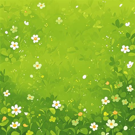 Simple 2d Game Background Of Green Grass Field Stock Image And Prompt