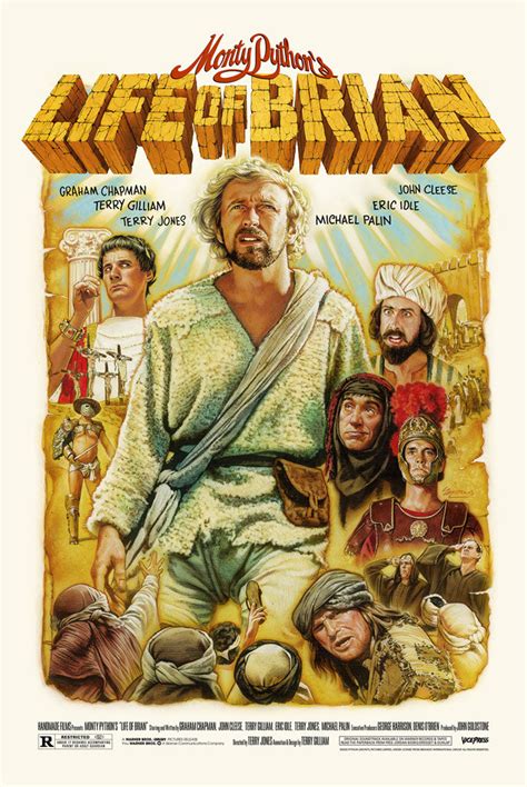 Monty Pythons Life Of Brian Poster By Roger Motzkus Vice Press