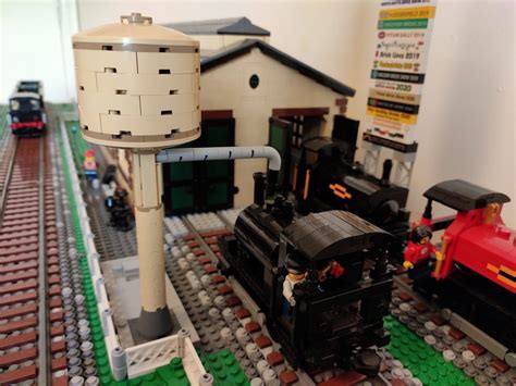 Block Junction British Locomotive And Rolling Stock Lego® Instructions