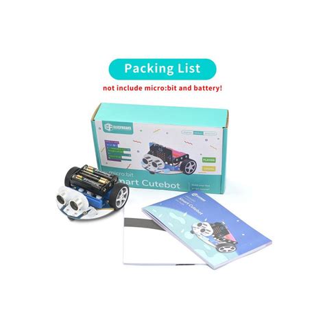 Kit Coche Robot Cutebol De Elecfreak Para Microbit