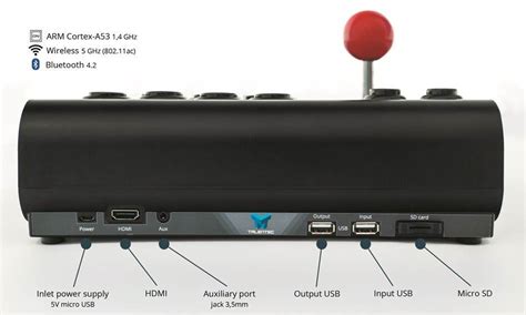 Raspi Arcade Stick Un Mando De Videojuegos Retro Con Una Raspberry Pi Integrada
