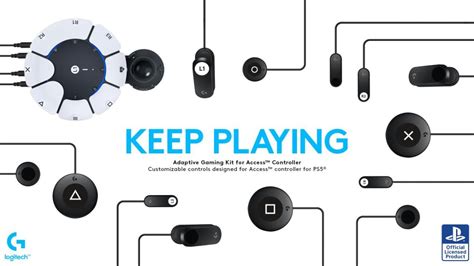 Csrwire Play For All Logitech G Introduces Adaptive Gaming Kit For Access™ Controller For