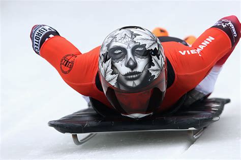 Canadian Skeleton Athletes Have The Hottest Helmets Album On Imgur