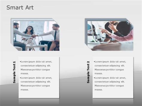 SmartArt List Vertical Box Steps PowerPoint Template