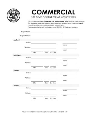 Fillable Online This Form Should Be Used For All Activity That Disturbs