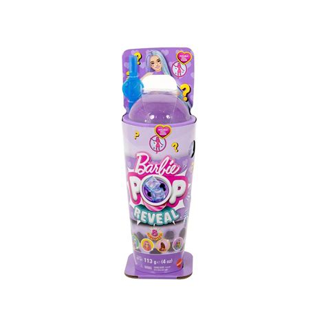 Barbie Pop Reveal Bubble Tea Series Taro Milk Doll Usa