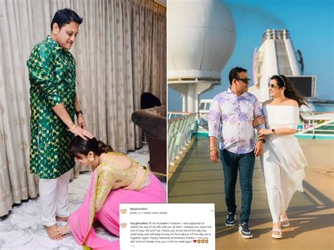 Abhishekh Ghosalkar Wife Tejasvee Ghosalkar Shared Emotional Post On Their Wedding Anniversary