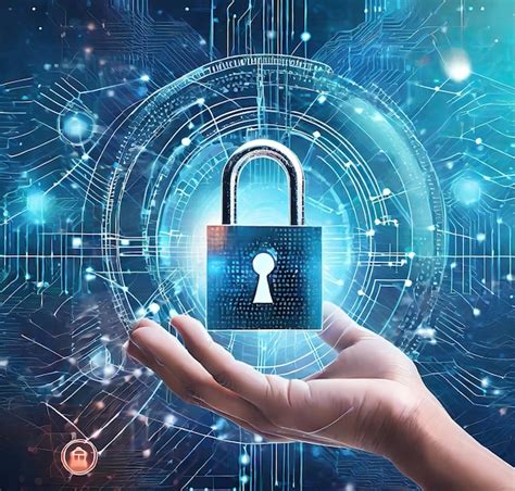 Premium Photo Cyber Security Handhold Digital Padlock Login Verified Identity Credentials On