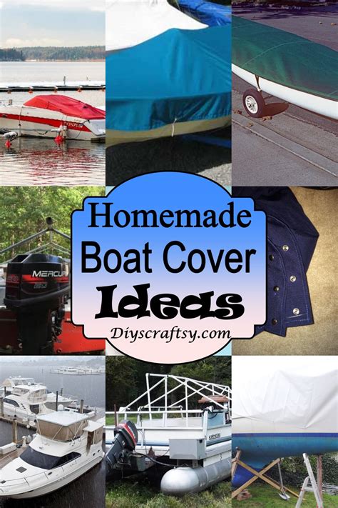 Homemade DIY Boat Cover Ideas You Can Make Easily DIYsCraftsy