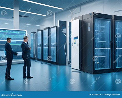 Data Center Security State Of The Art Data Center Stock Illustration Illustration Of Service